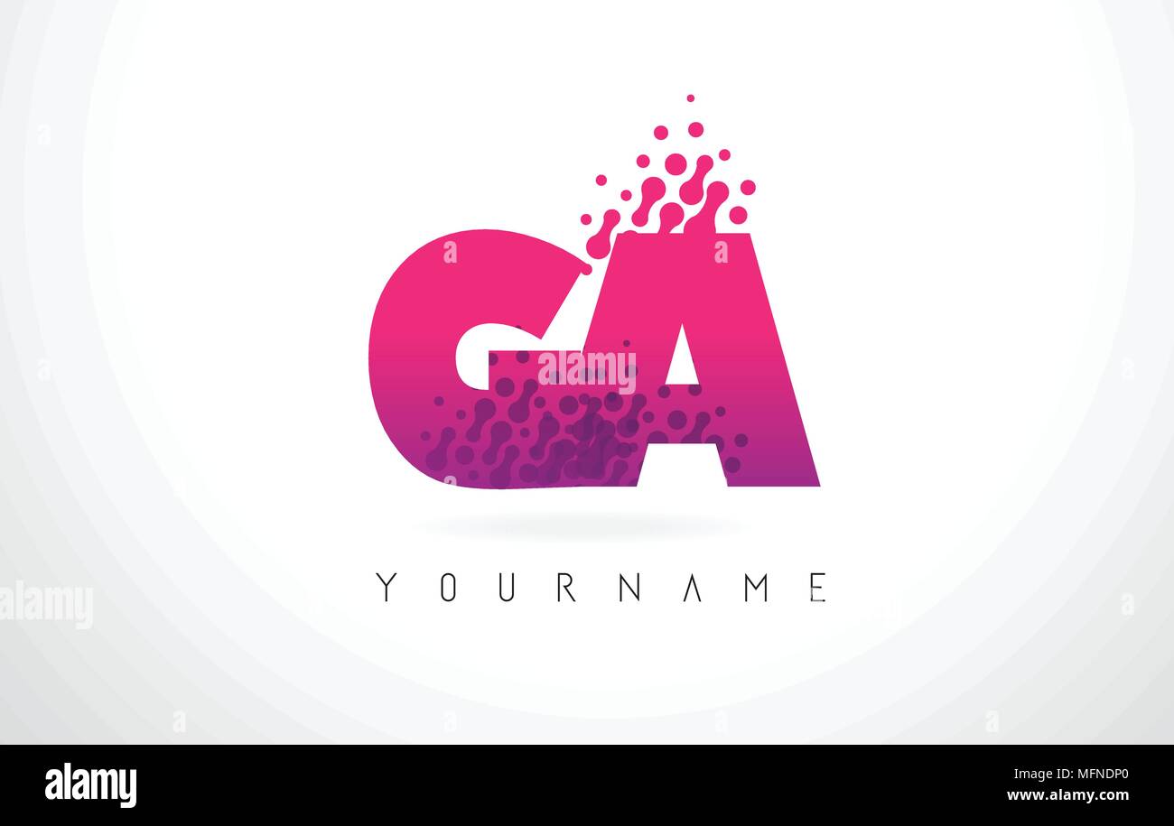 Logo ga Stock Vector Images - Alamy