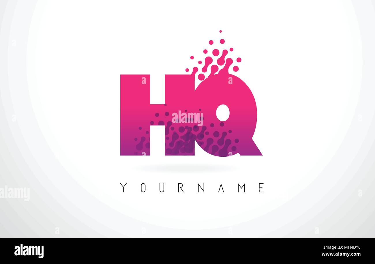 Hq letters Stock Vector Images - Alamy