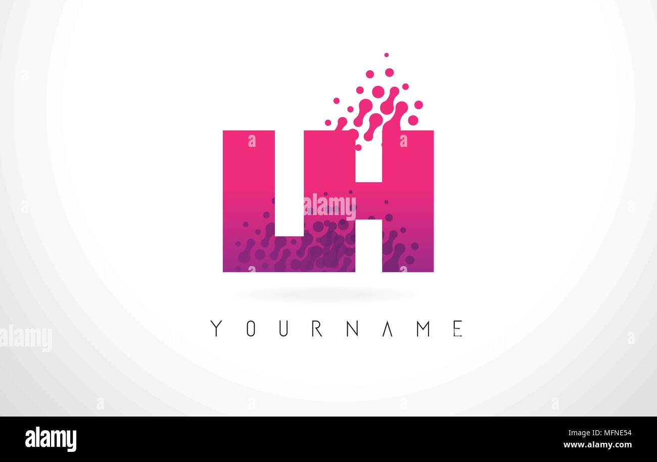 Letter lh logo hi-res stock photography and images - Alamy