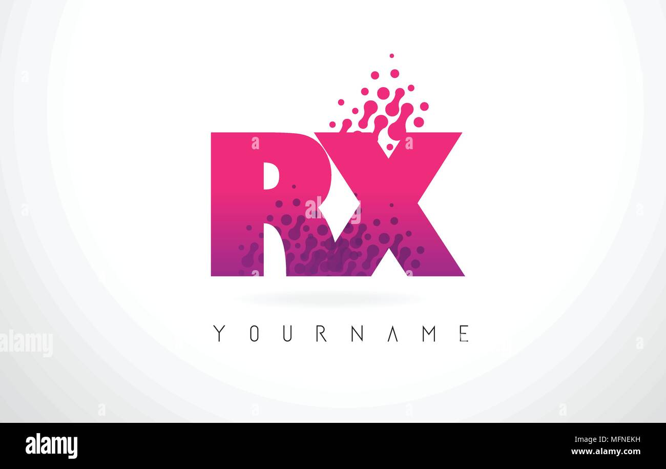 Pink Rx Logo Logo Pharmacie Vector Hd Images, Pharmacy Logo With
