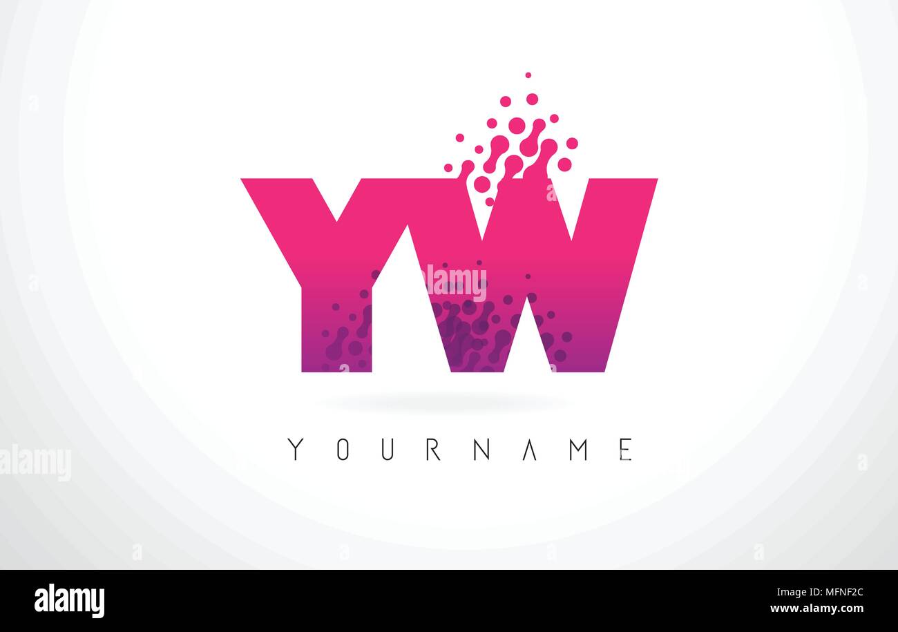 Y w vector vectors hi-res stock photography and images - Alamy