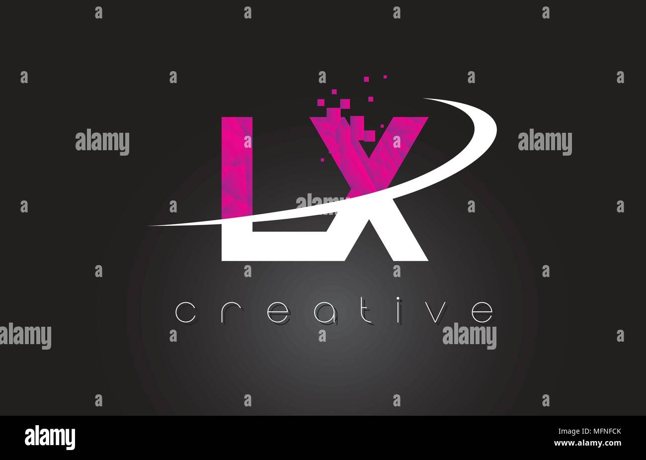 Lx letters Stock Vector Images - Alamy