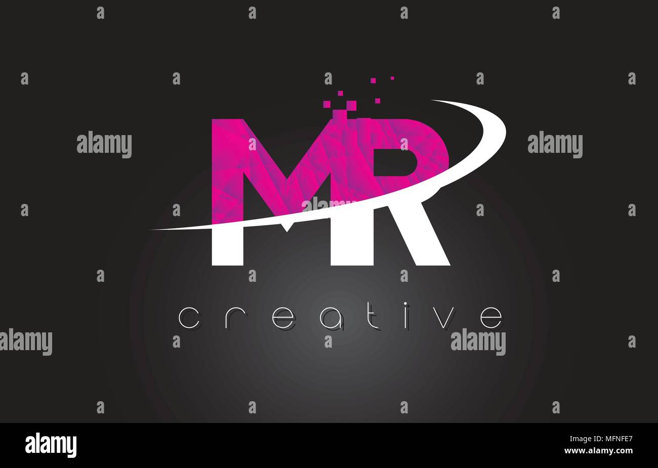 Mr letter logo hi-res stock photography and images - Alamy