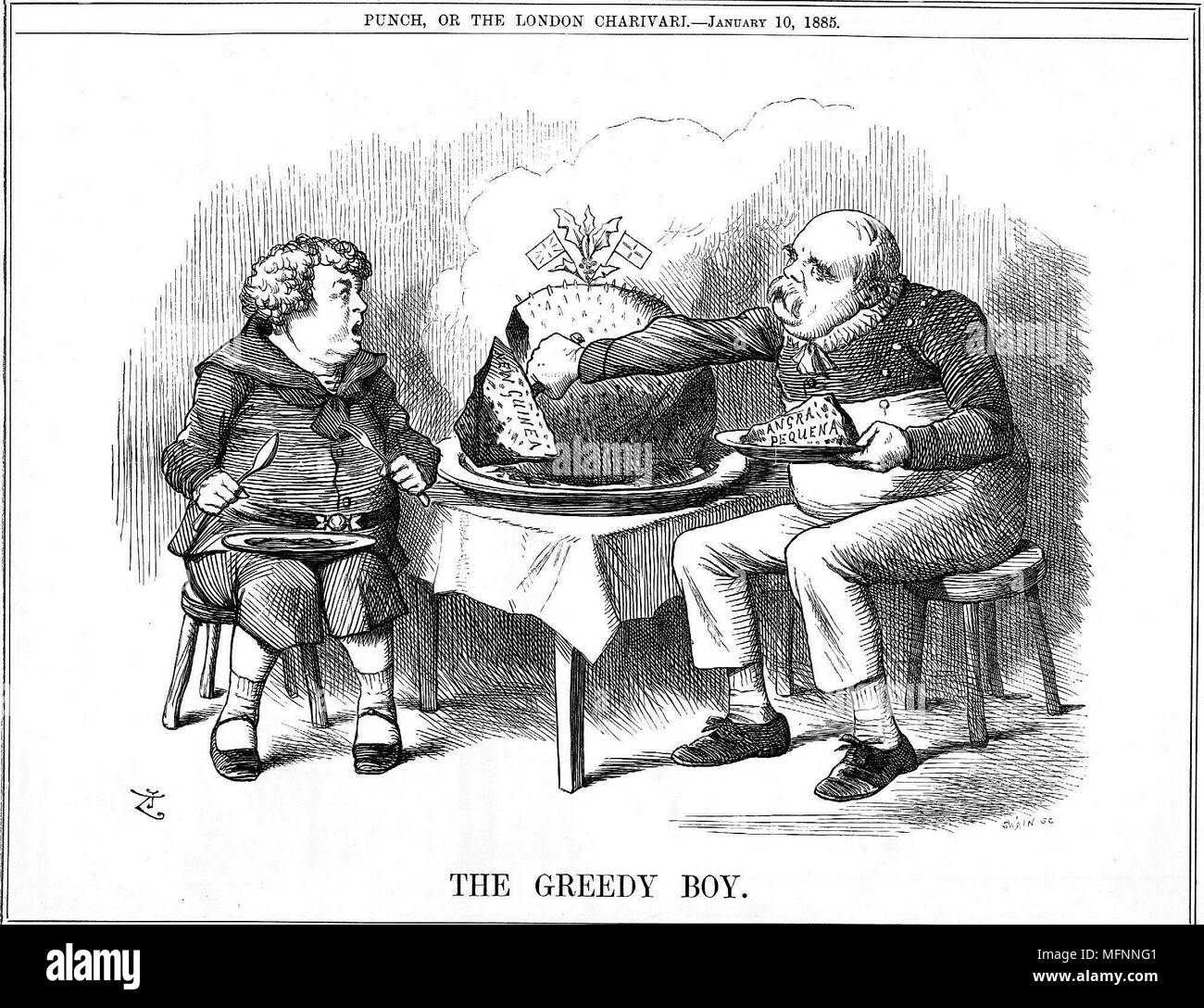 Colonialism Cartoon Africa