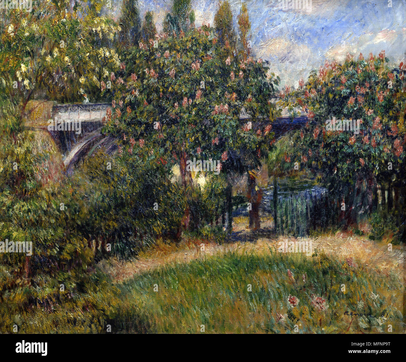 Le Pont de Chemin de Fer a Chatou' (The Railway Bridge at Chatou ...