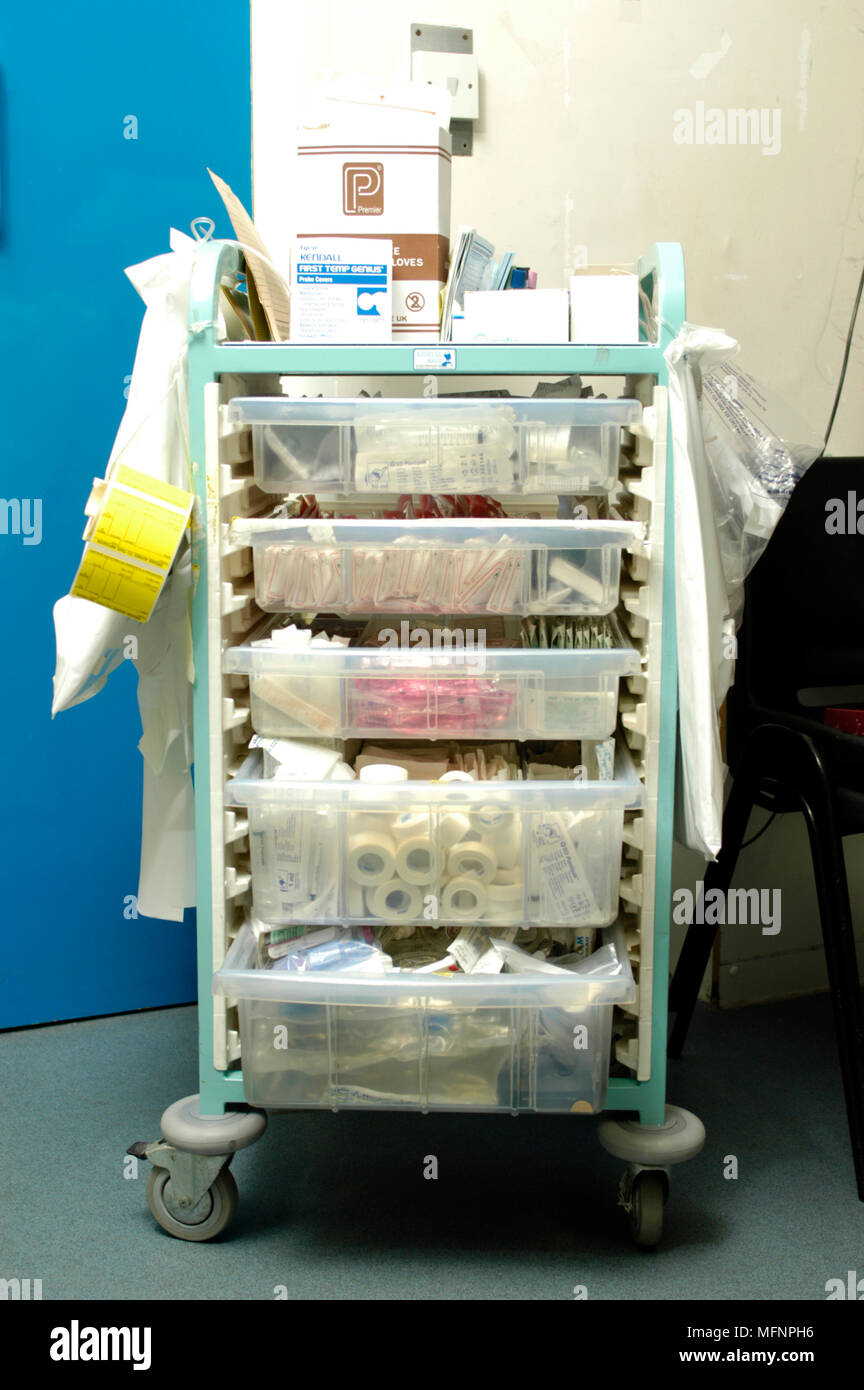 Surgical dressing trolley Ref: CRB425 10033 007 Compulsory Credit ...