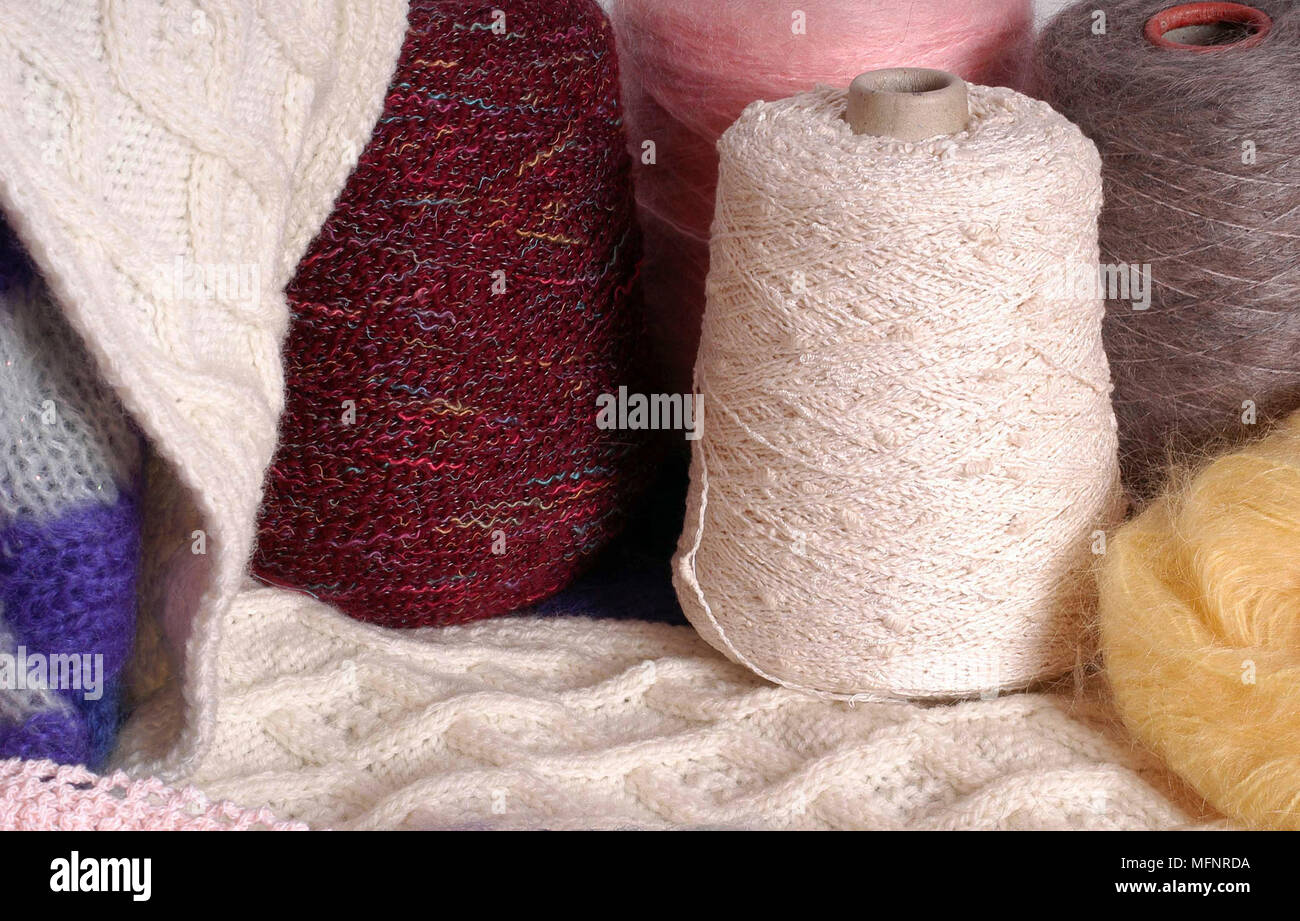 Spools of Different Coloured Wool Ref: CRB43 10056 002 Compulsory ...