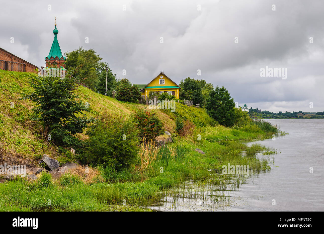 River Volkhov in Russia Stock Photo - Alamy