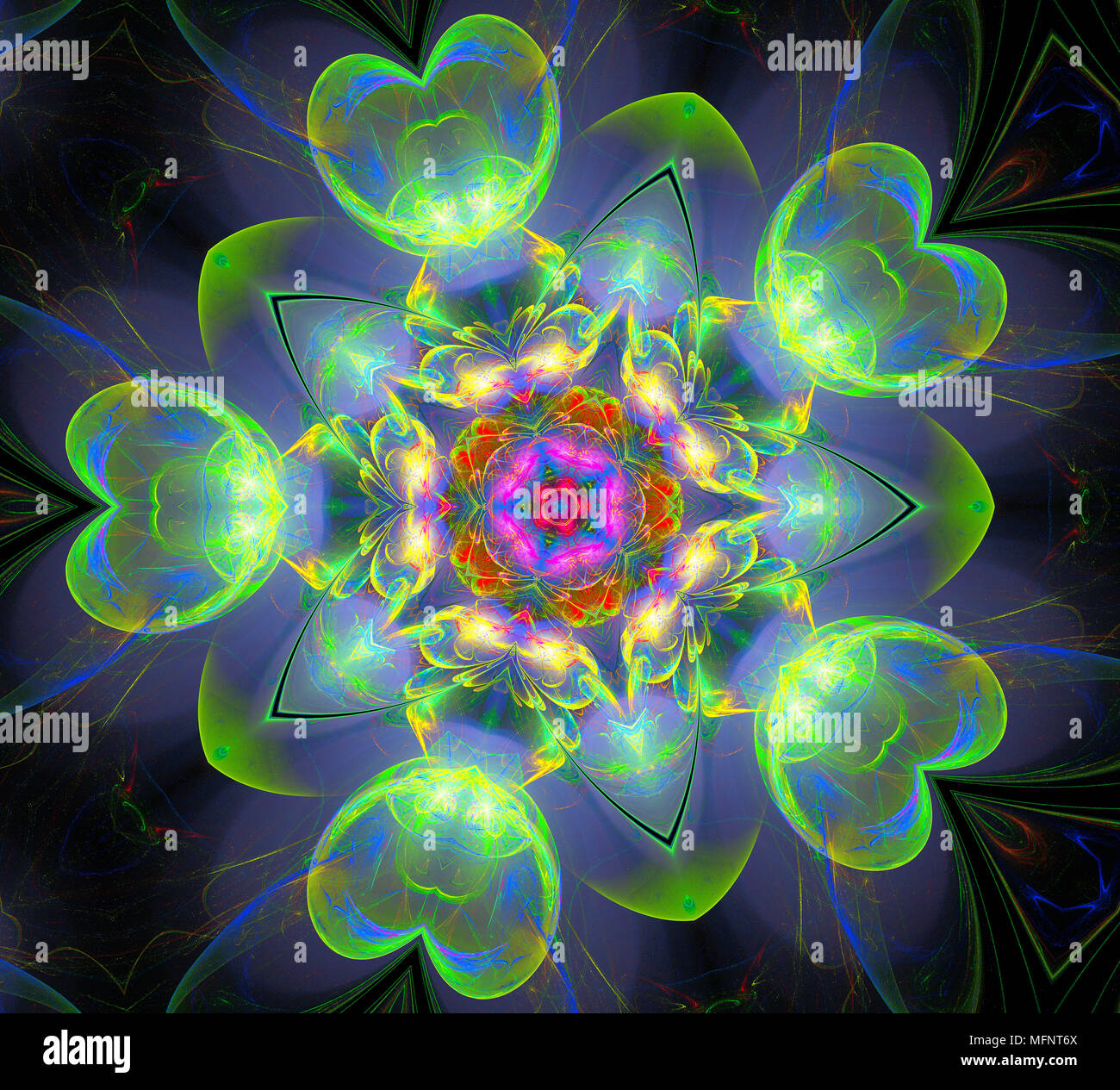 Fractal Patterns Pattern Flower