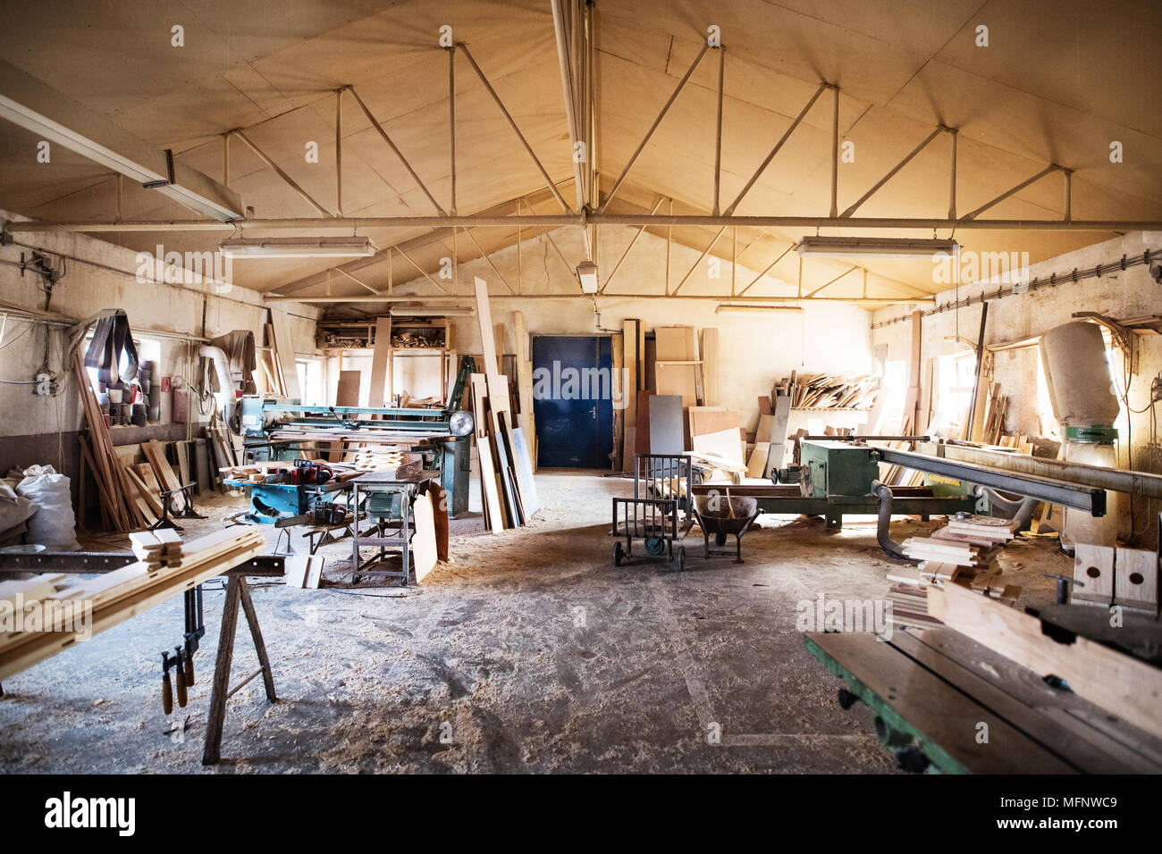 Carpentry workroom hi-res stock photography and images - Alamy