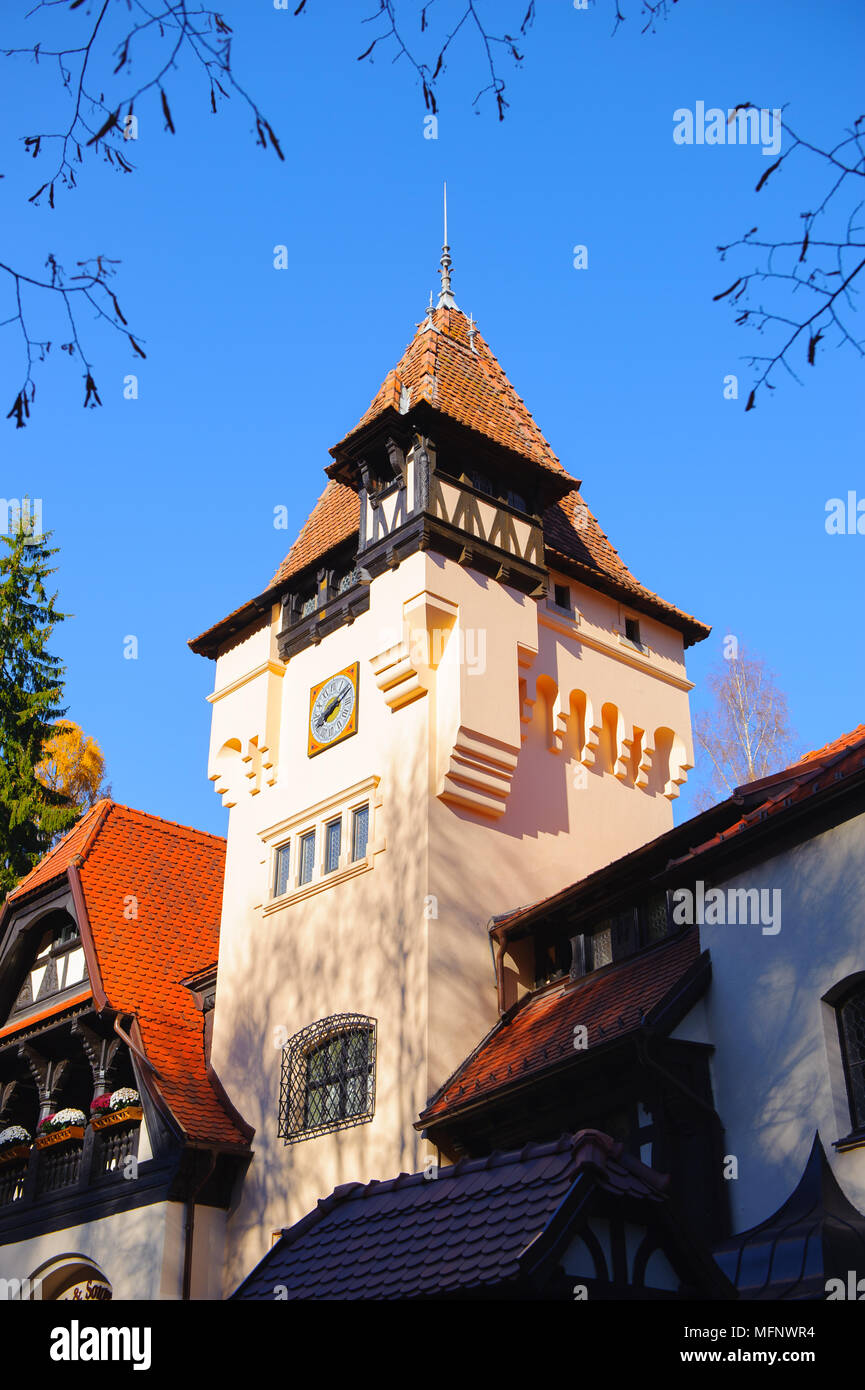 Architecture in Transylvania, Romania Stock Photo - Alamy