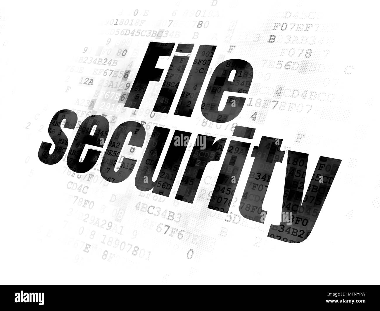 Privacy concept: File Security on Digital background Stock Photo - Alamy