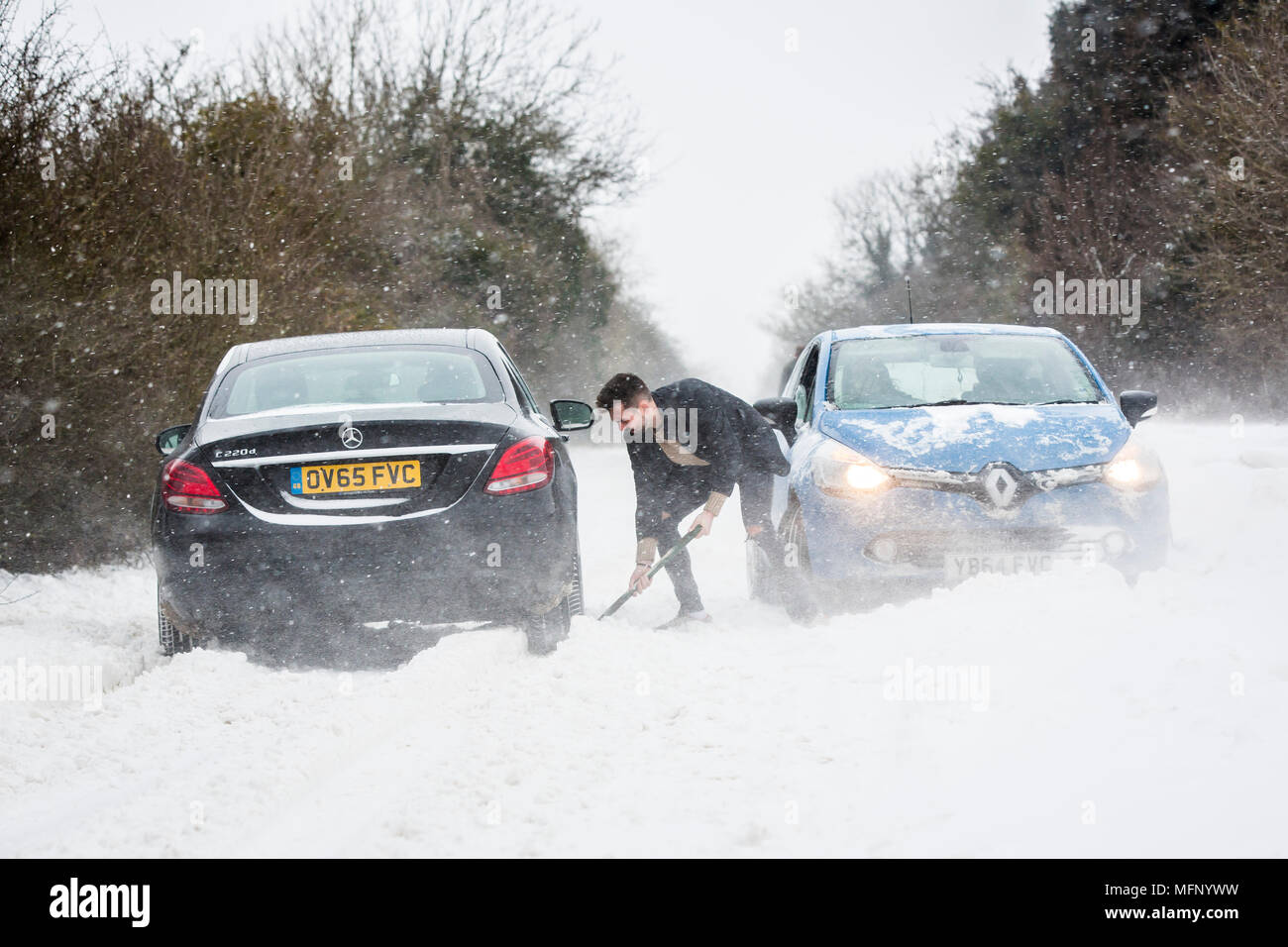Stuck in a hedge hi-res stock photography and images - Alamy