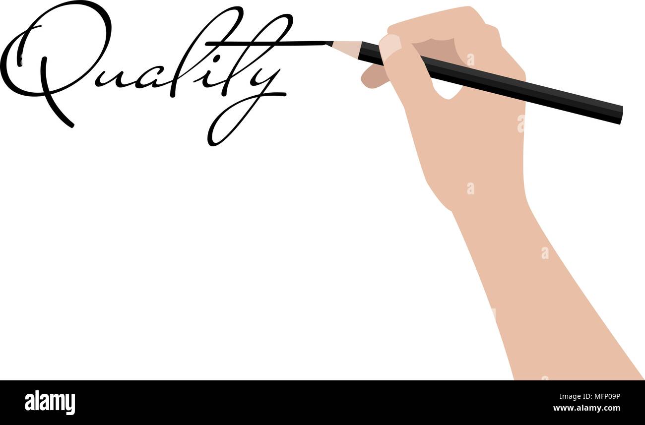 Writing quality control Stock Vector Images - Alamy