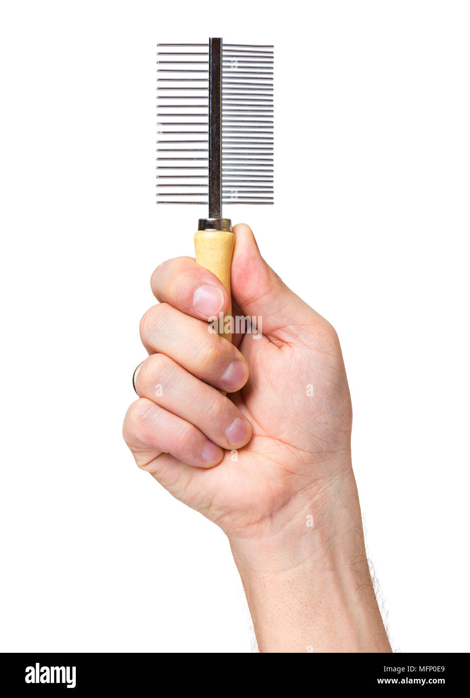 Man beauty brush Cut Out Stock Images & Pictures - Alamy