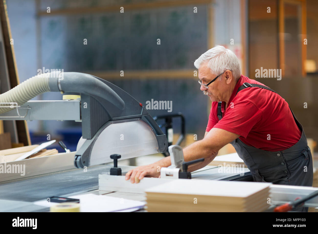 Saw factory hi-res stock photography and images - Alamy