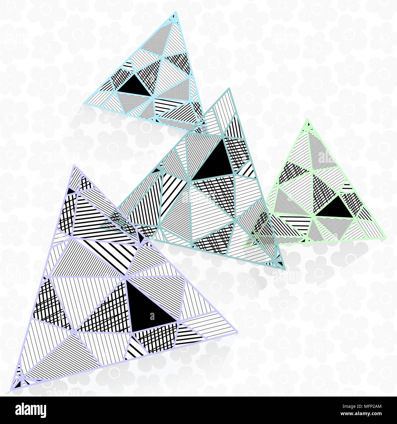 Polychromatic vector vectors hi-res stock photography and images - Alamy