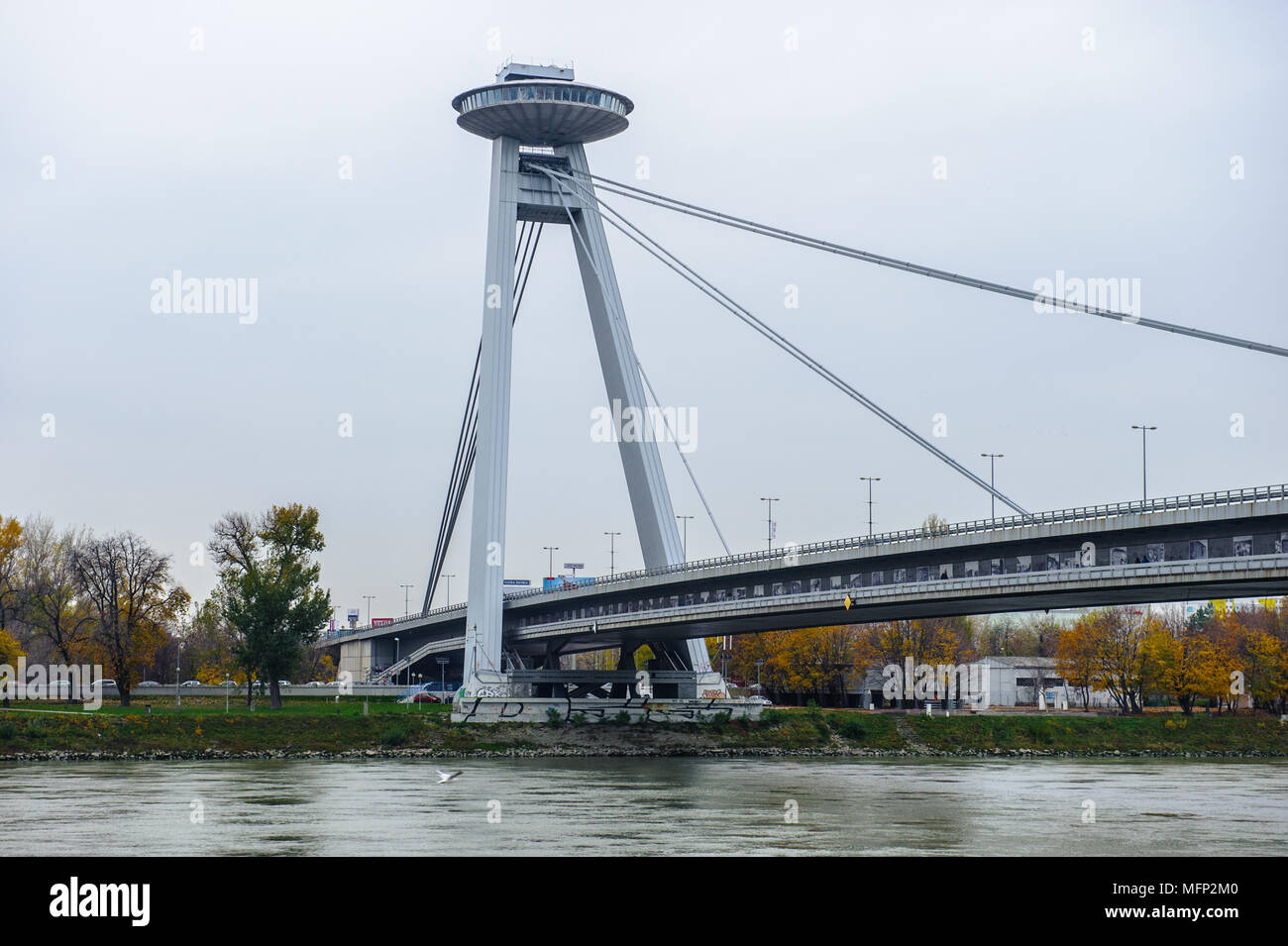 Novy most (New Bridge, Bridge of SNP – Slovak National Uprising ...
