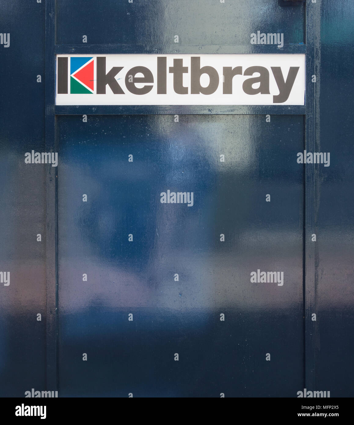 Keltbray logo outside demolition and construction work on an historic ...