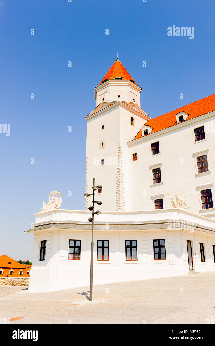 Bratislava Castle, the main castle of Bratislava, the capital of ...
