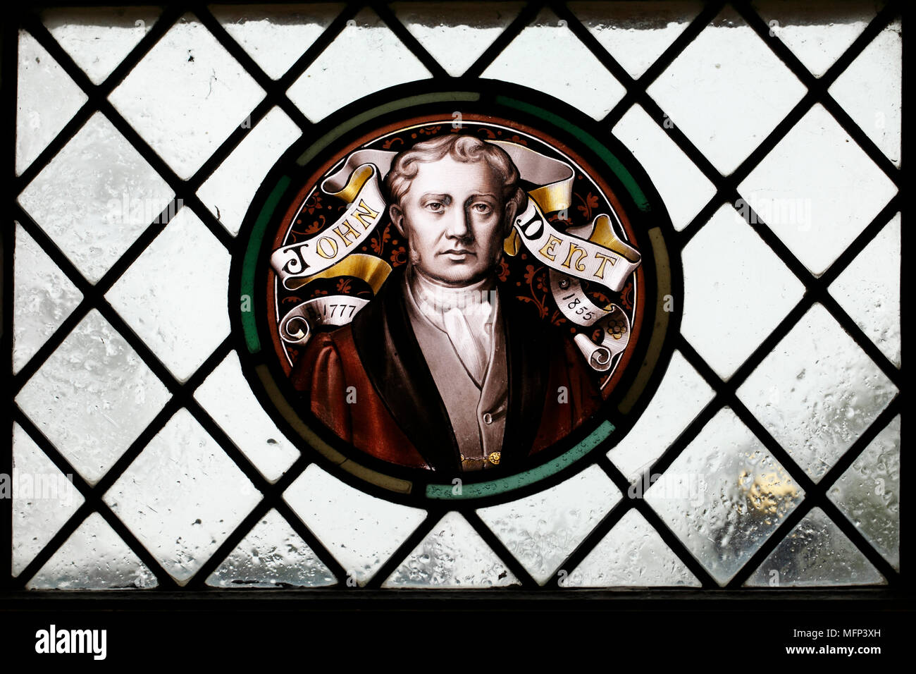 John Dent 1777-1855. Glove maker, Cotswolds Stock Photo - Alamy