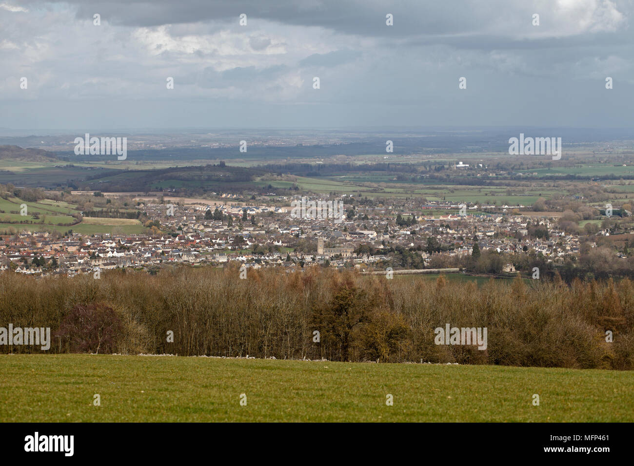 The town of Winchcombe Stock Photo - Alamy
