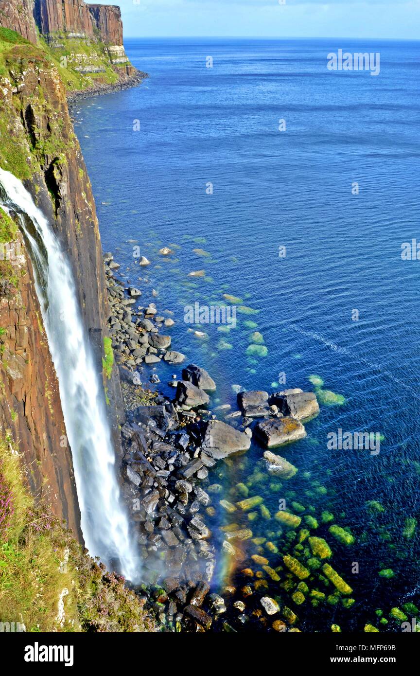 Kilt Rock Isle of Skye Scotland Stock Photo - Alamy