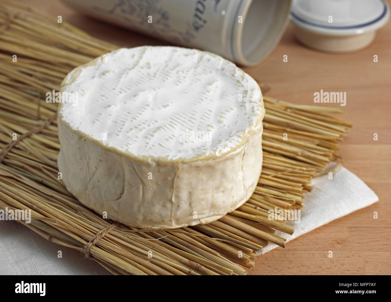 Brillat Savarin, French Cheese made with Cow Milk Stock Photo - Alamy