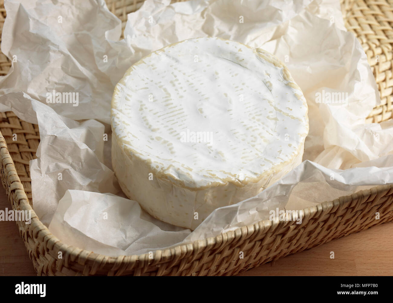 Brillat Savarin, French Cheese made with Cow Milk Stock Photo - Alamy