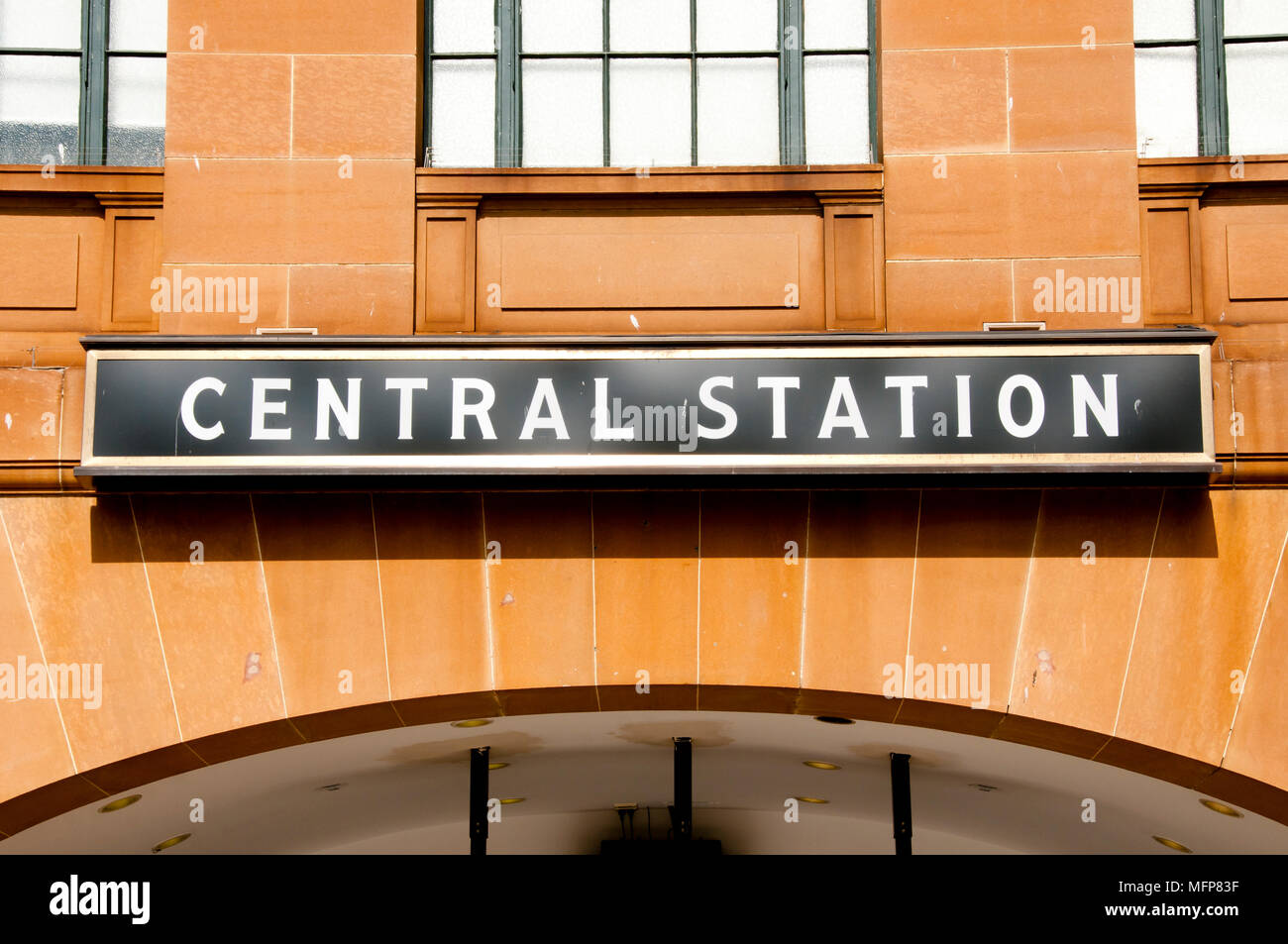 Sydney central station train hi-res stock photography and images - Alamy