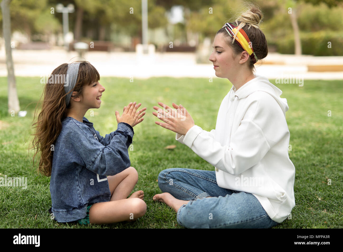 Two person family hi-res stock photography and images - Alamy