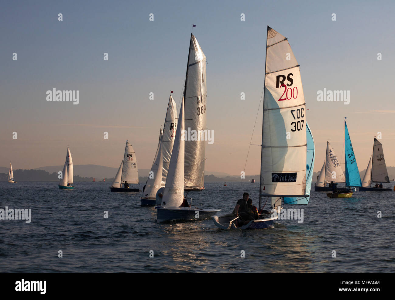Poole harbour watersports hi-res stock photography and images - Alamy