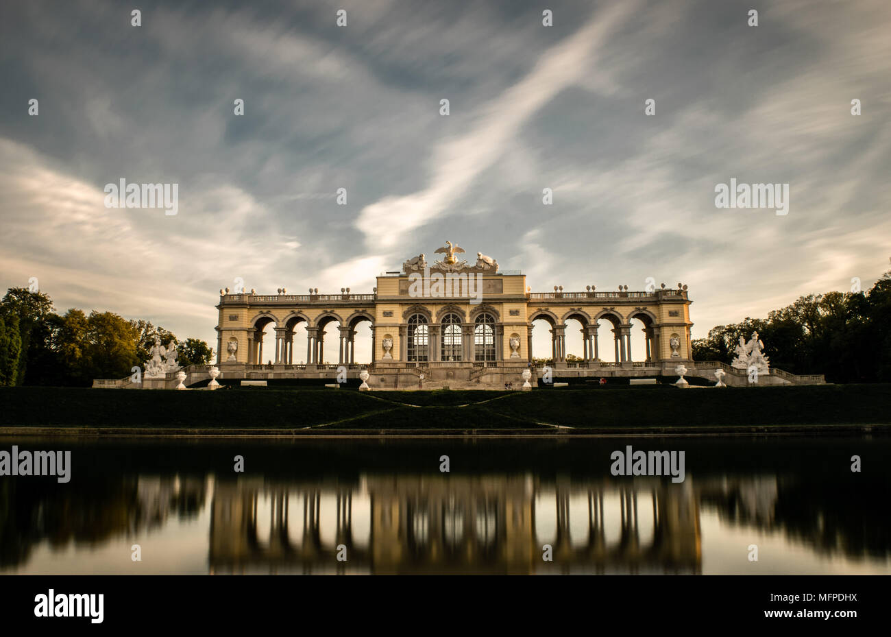 Gloriette sky hi-res stock photography and images - Alamy