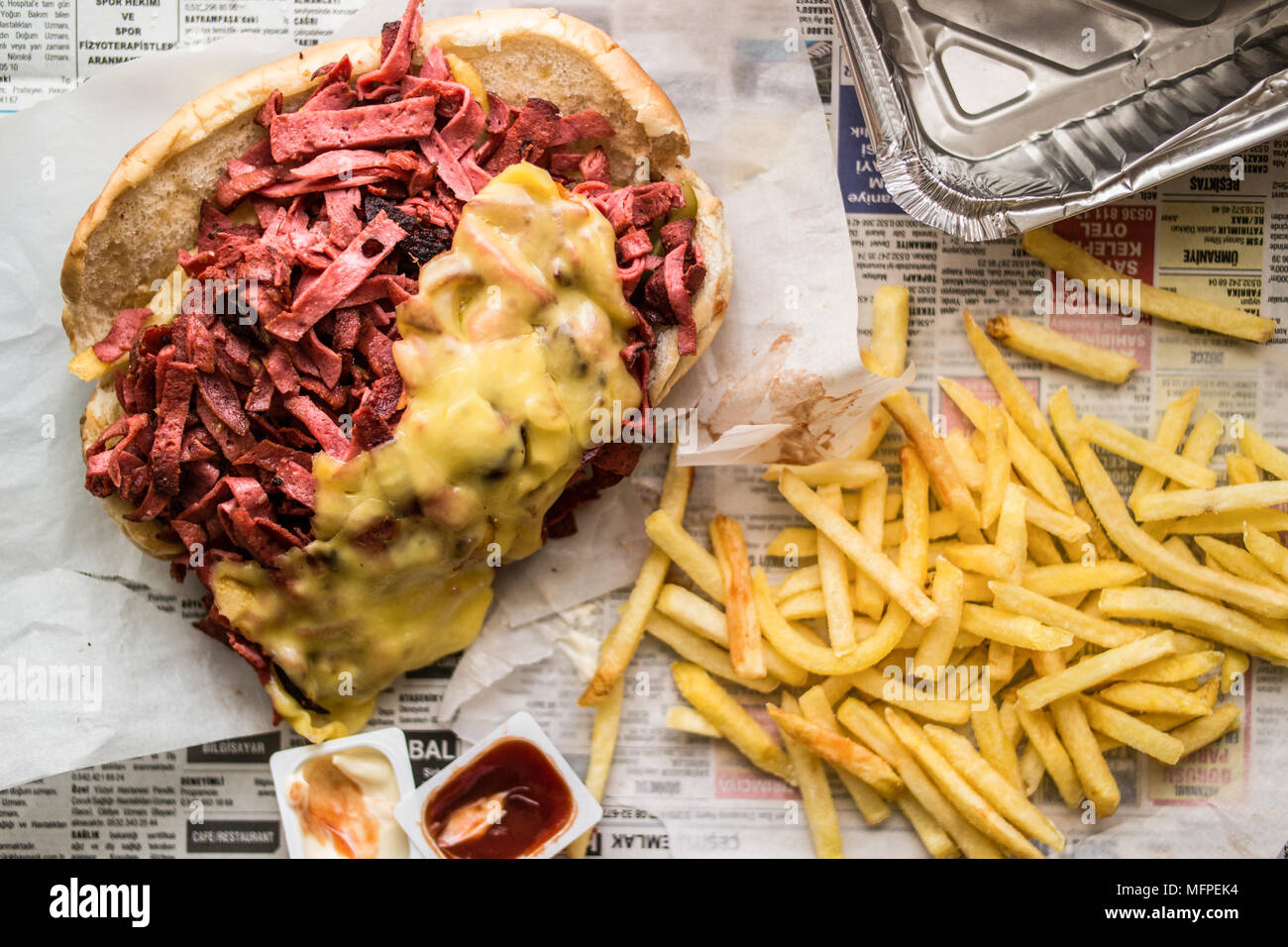 New yorker sandwich hi-res stock photography and images - Alamy