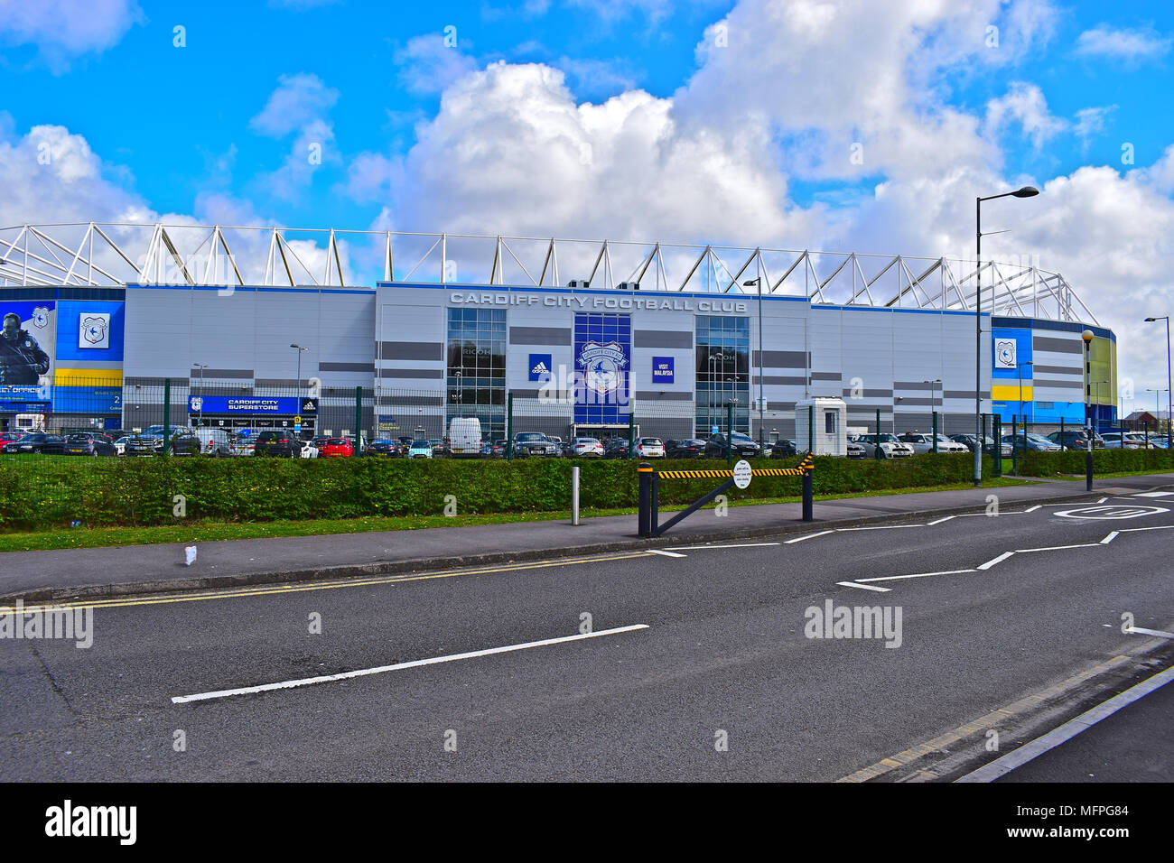 Cardiff City Football Club Stadium, Leckwith, Cardiiff, South Wales ...