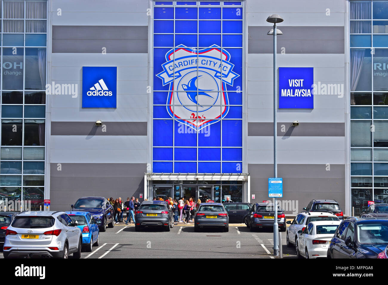 Cardiff City Football Club Stadium, Leckwith, Cardiiff, South Wales ...