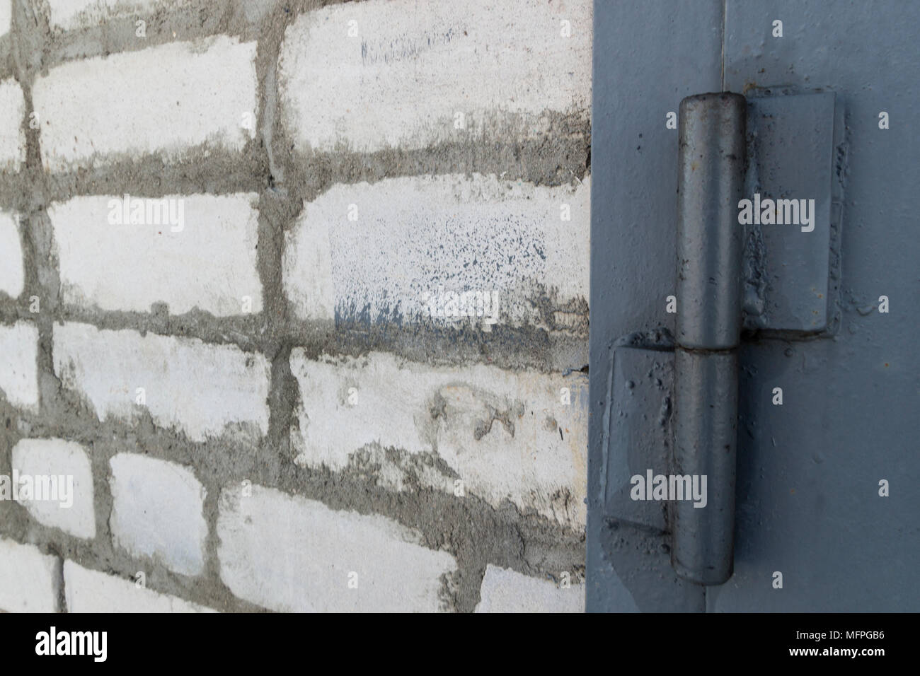 Masonry with gates, background, texture Stock Photo - Alamy