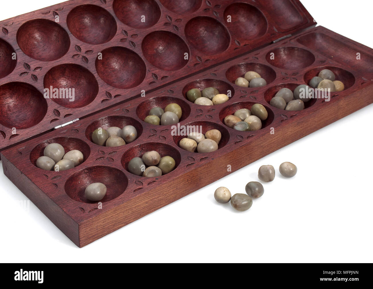 Awale, African Game Stock Photo - Alamy