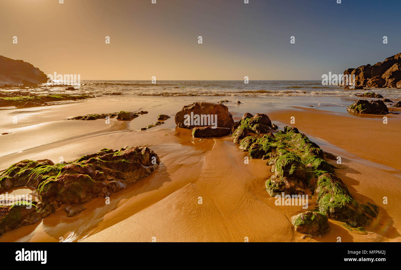 Wales gower peninsula brandy cove hi-res stock photography and images ...