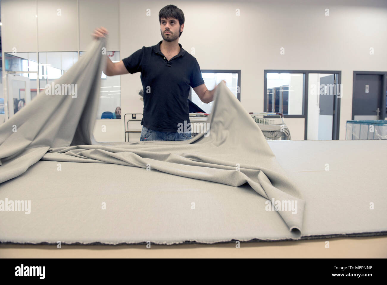 Inditex Factory in Arteixo,Spain Stock Photo - Alamy