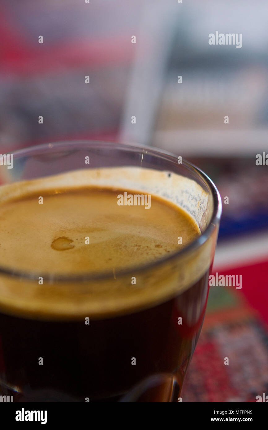 Long black coffee hi-res stock photography and images - Alamy