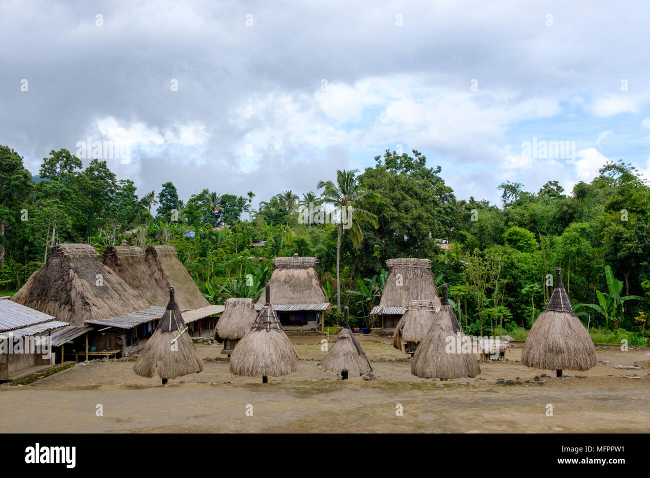 Indonesia Flores Island Luba Village High Resolution Stock Photography ...