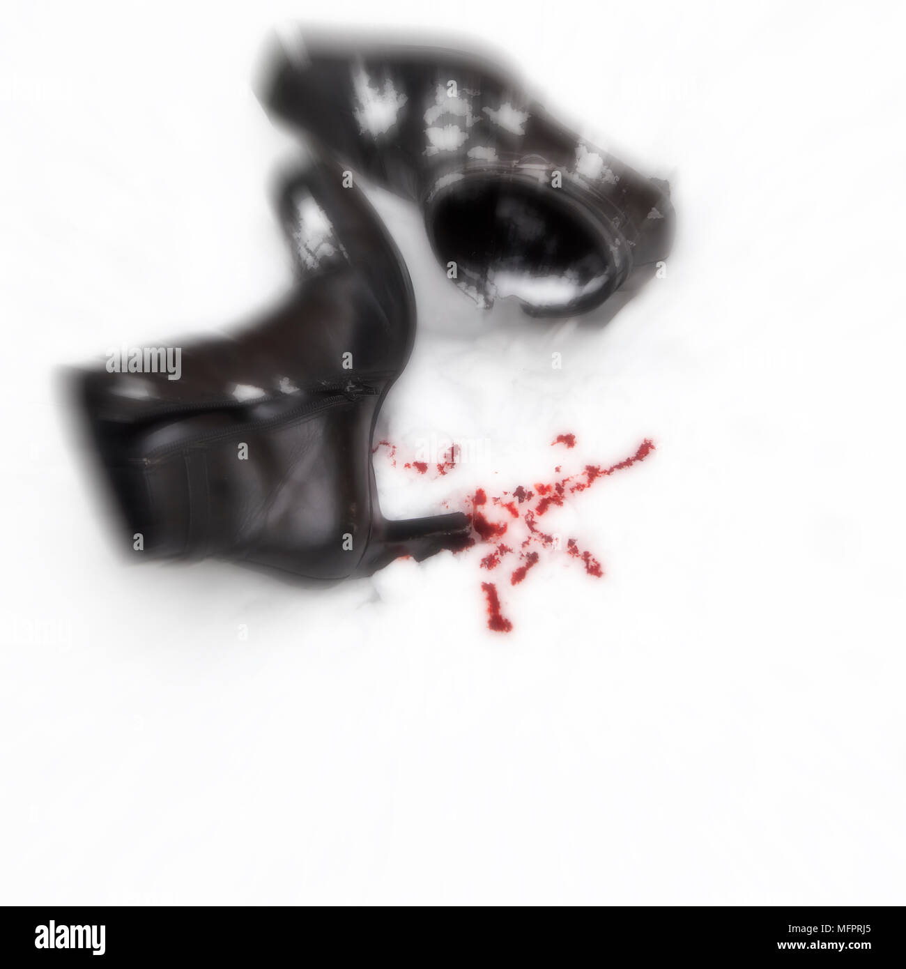 Bloody snow Cut Out Stock Images & Pictures - Alamy