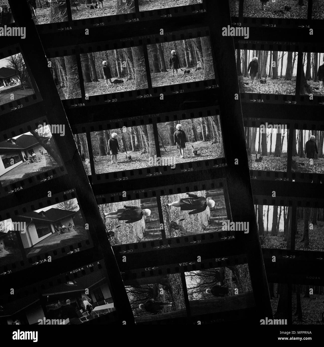 Film negative contact sheet hi-res stock photography and images - Alamy