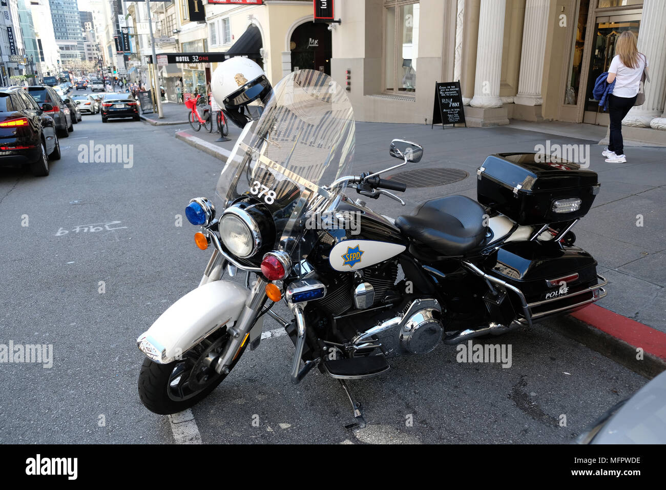 San francisco police motorcycle hi-res stock photography and images - Alamy