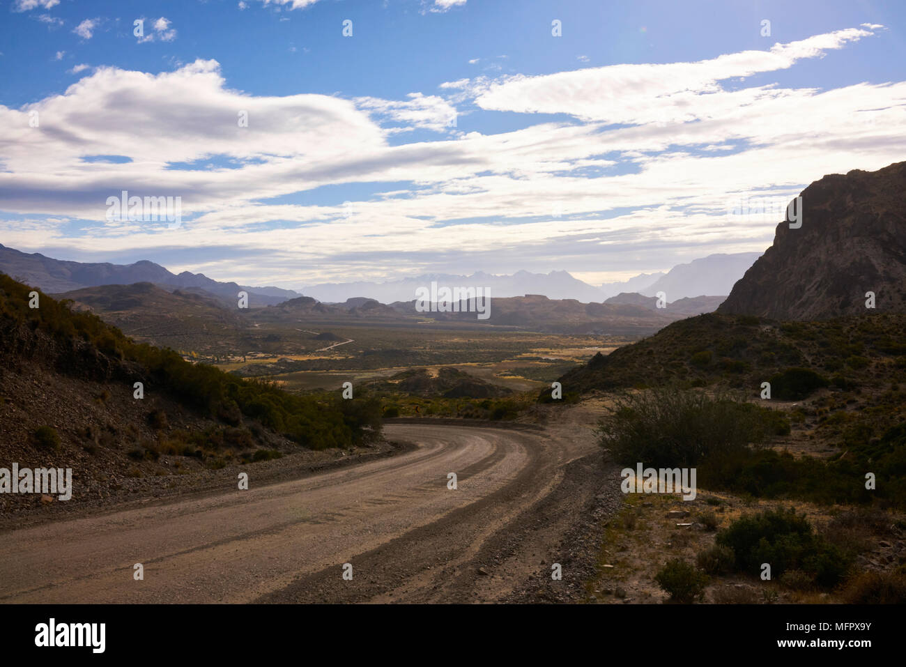 The famed Carretera Austral ( Southern Way), route 7, in Patagonia ...