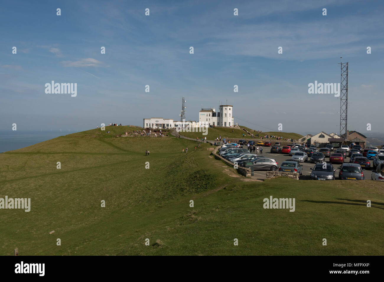 The Summit Complex. The Great Orme. Conwy. Wales Stock Photo - Alamy