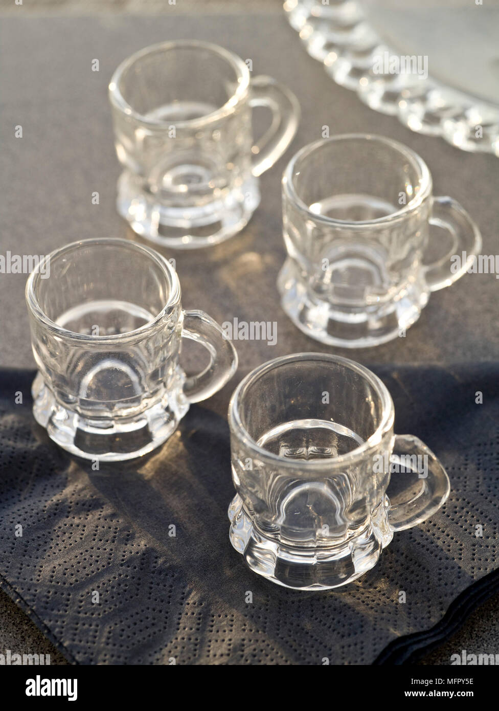 Chrome coffee pot Stock Photo - Alamy