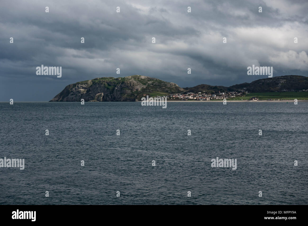 The Little Orme from Llandudno. Conwy. Wales Stock Photo - Alamy