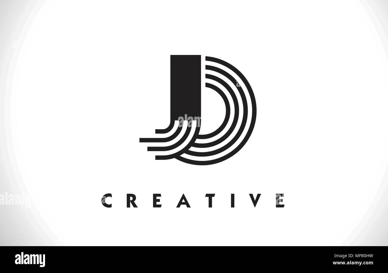 JO Letter Logo With Black Lines Design. Line Letter Symbol Vector ...